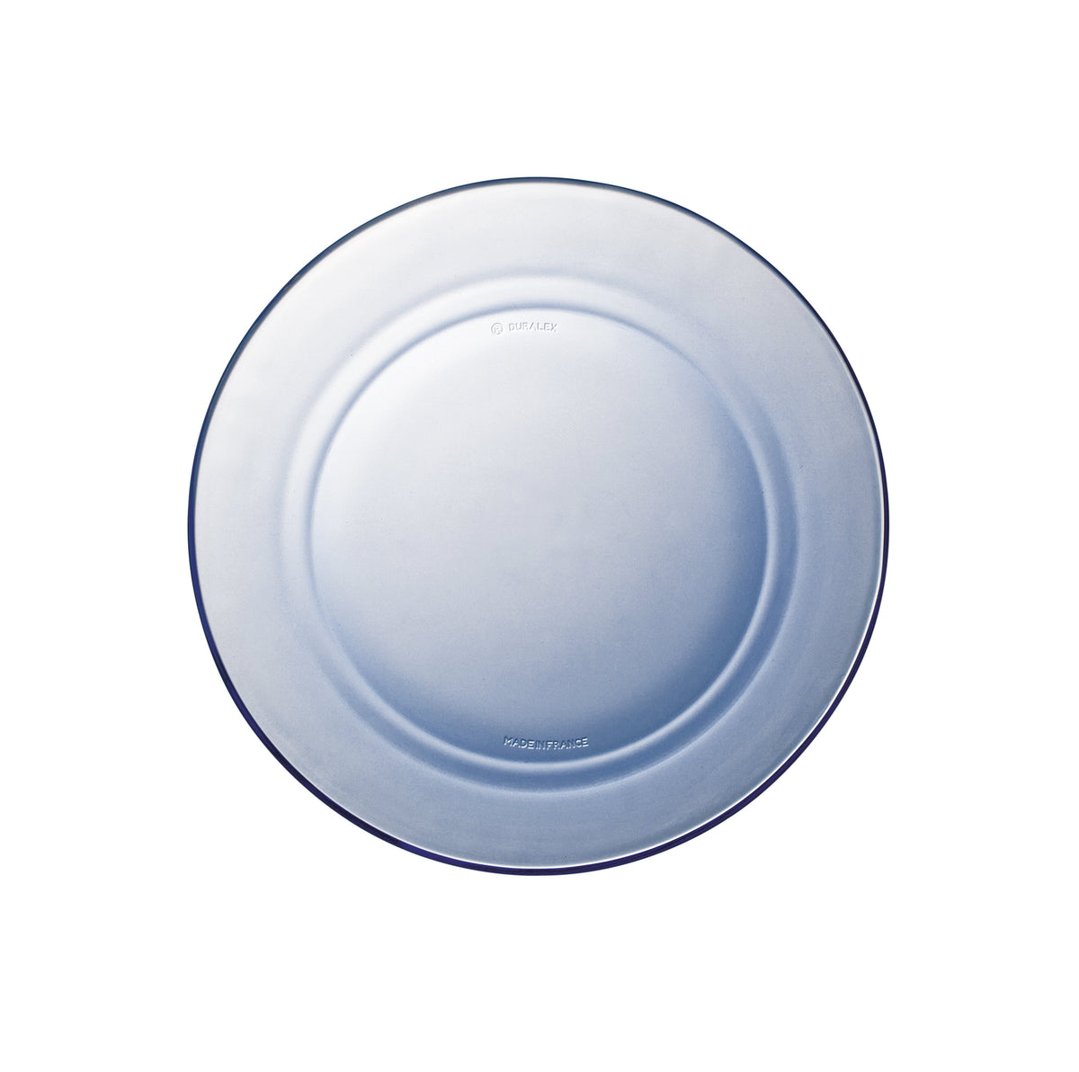 Lys Marine Blue Glass Soup Plate 7.625", Set of 6 | Duralex USA