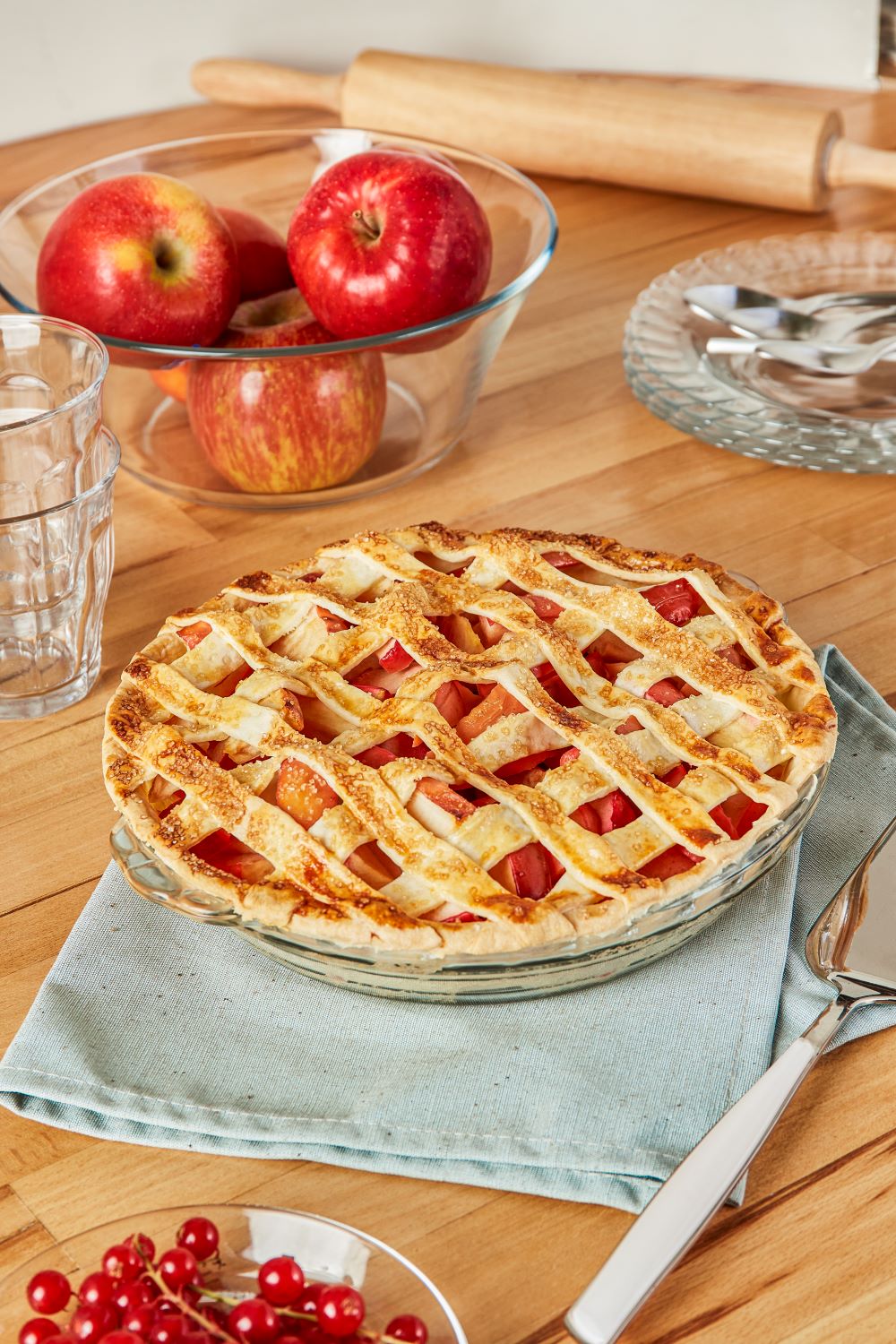 Ovenchef Tempered Glass Pie Dish Duralex USA ovenchef-tempered-glass-pie-dish-duralex-usa